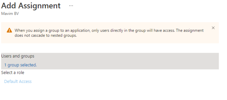 Onboarding | Federate Mavim Portal with Entra ID