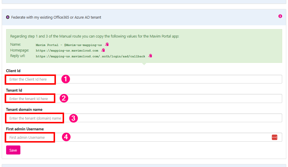 Onboarding | Federate Mavim Portal with Entra ID